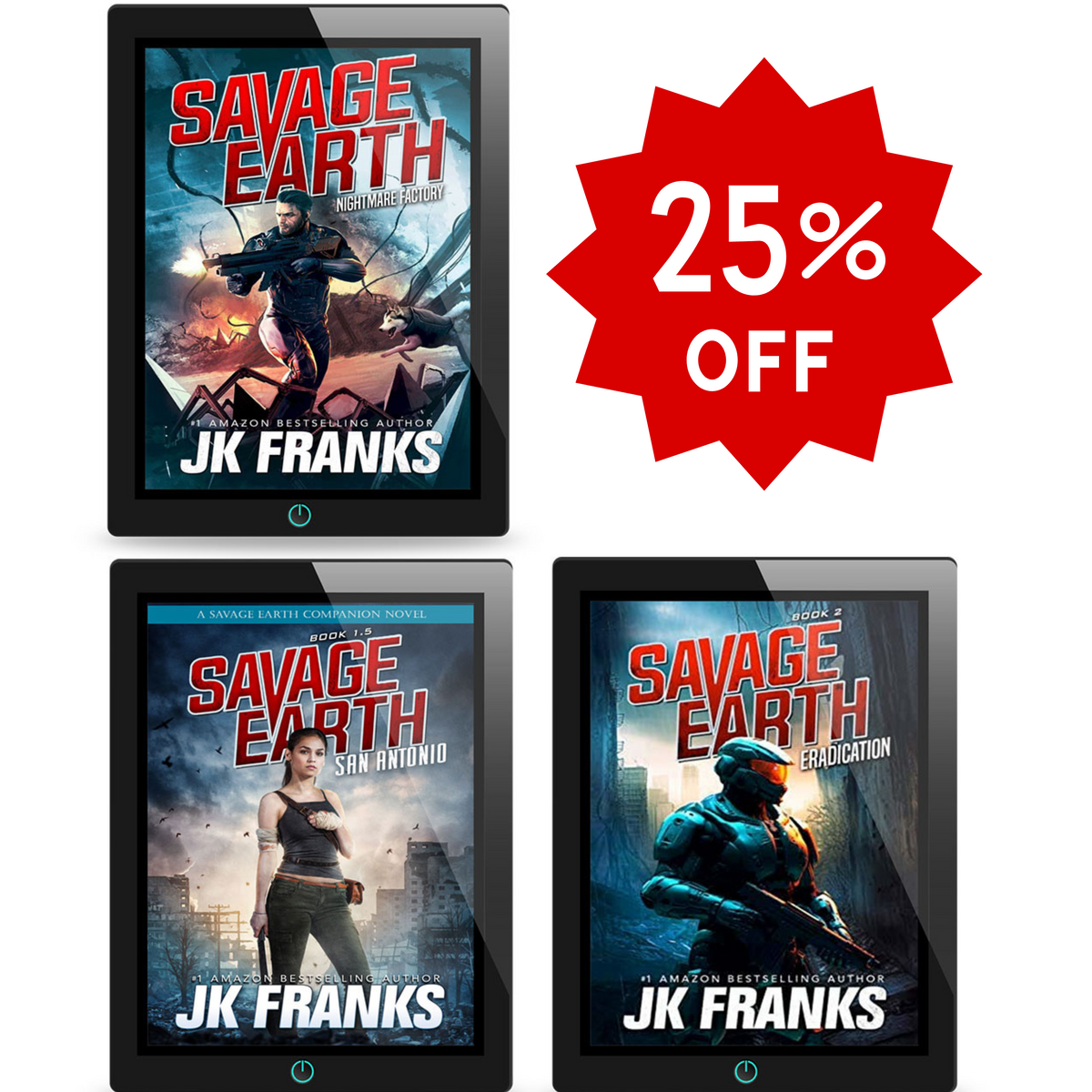 Savage Earth eBook Bundle – JK Franks Books